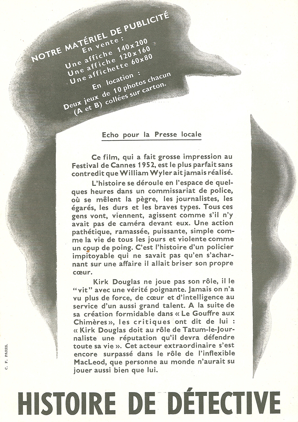 Histoire de détective / Detective story | Le crime s'affiche