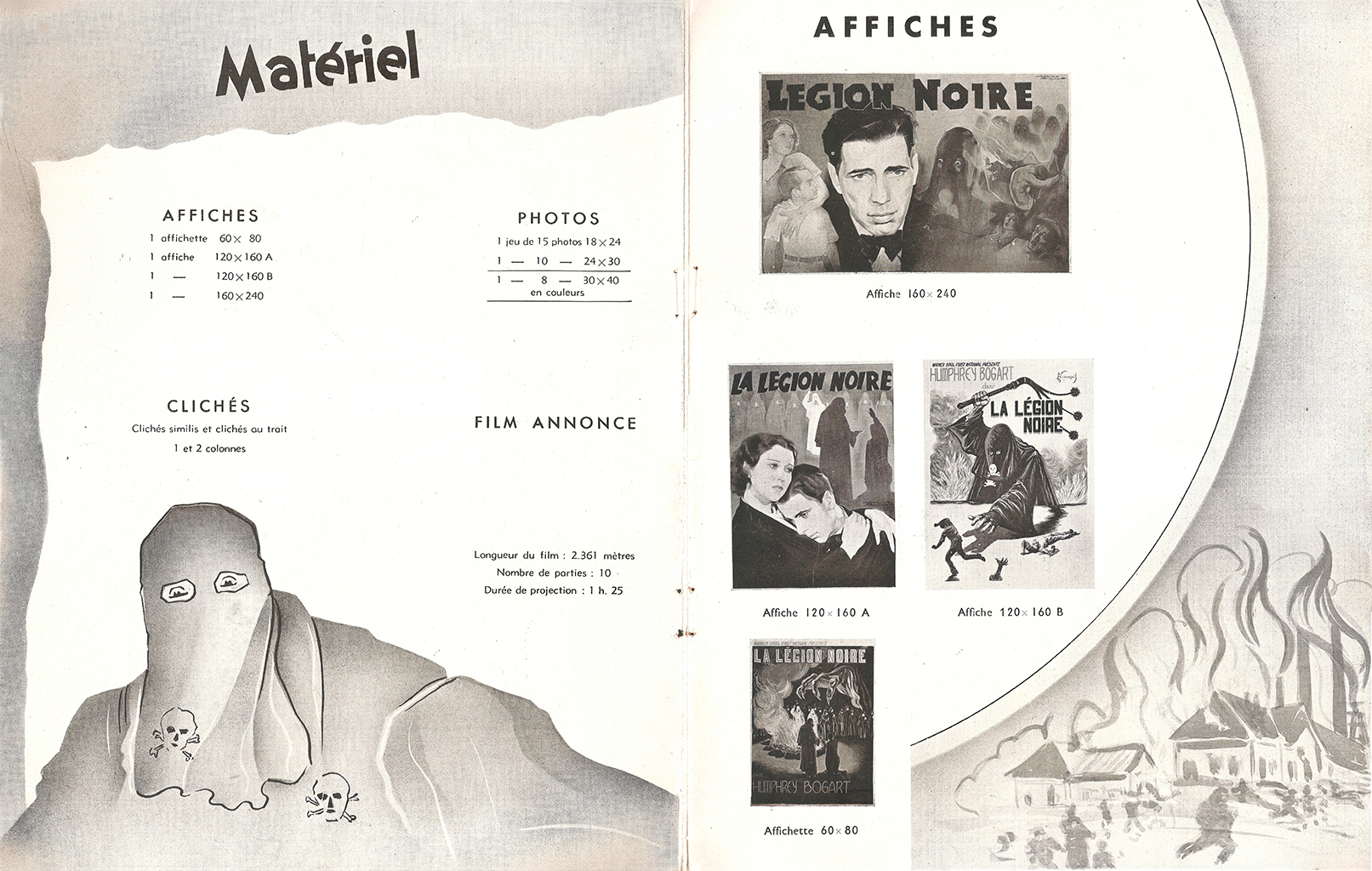 La légion noire / Black legion | Le crime s'affiche