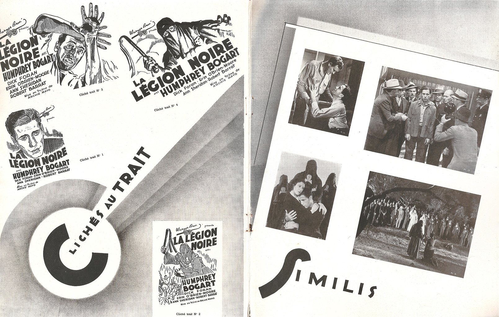 La légion noire / Black legion | Le crime s'affiche